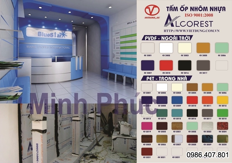 Top 10 báo giá tấm nhôm nhựa alcorest đẹp và rẻ nhất